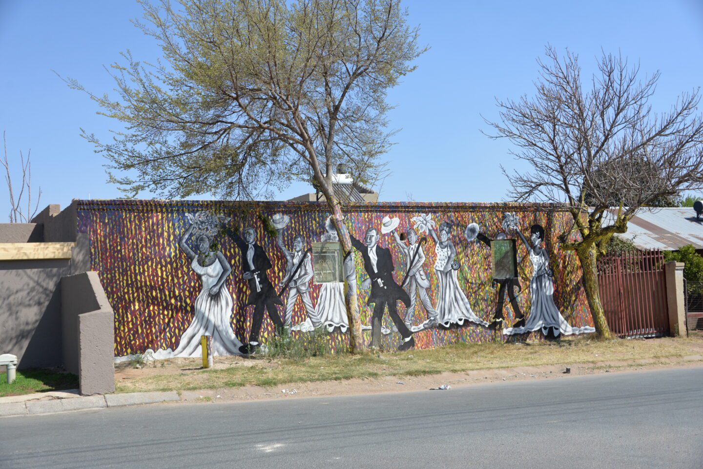 Dancing Celebrations, Noordgesig Murals - Arts, Culture & Heritage Joburg